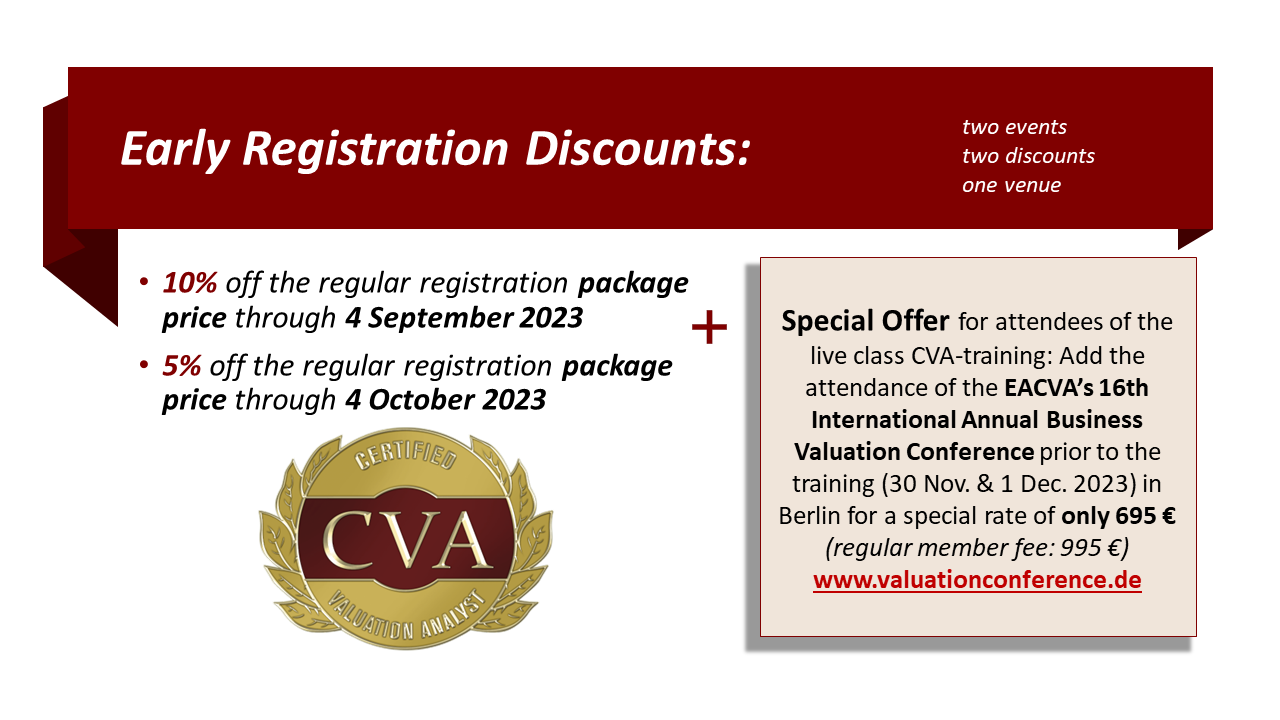 EACVA – European Association of Certified Valuators and Analysts