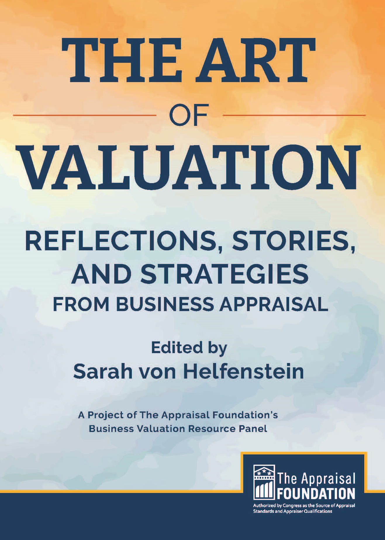 Wonderful collection of 29 essays „The Art of Valuation“ 2023